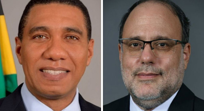 Holness, Golding clash in fiery leadership debate ahead of Jamaica ...