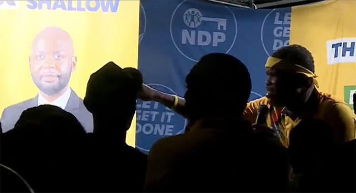 Principal ditches ULP, joins NDP campaign in North Leeward – iWitness News