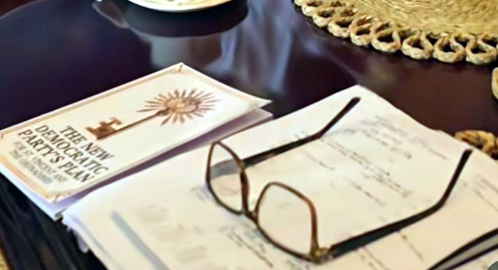 What was Gonsalves doing with booklet of NDP’s plans? – iWitness News